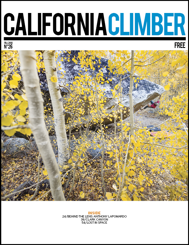 | The Independent Magazine Dedicated To Rock Climbing In California